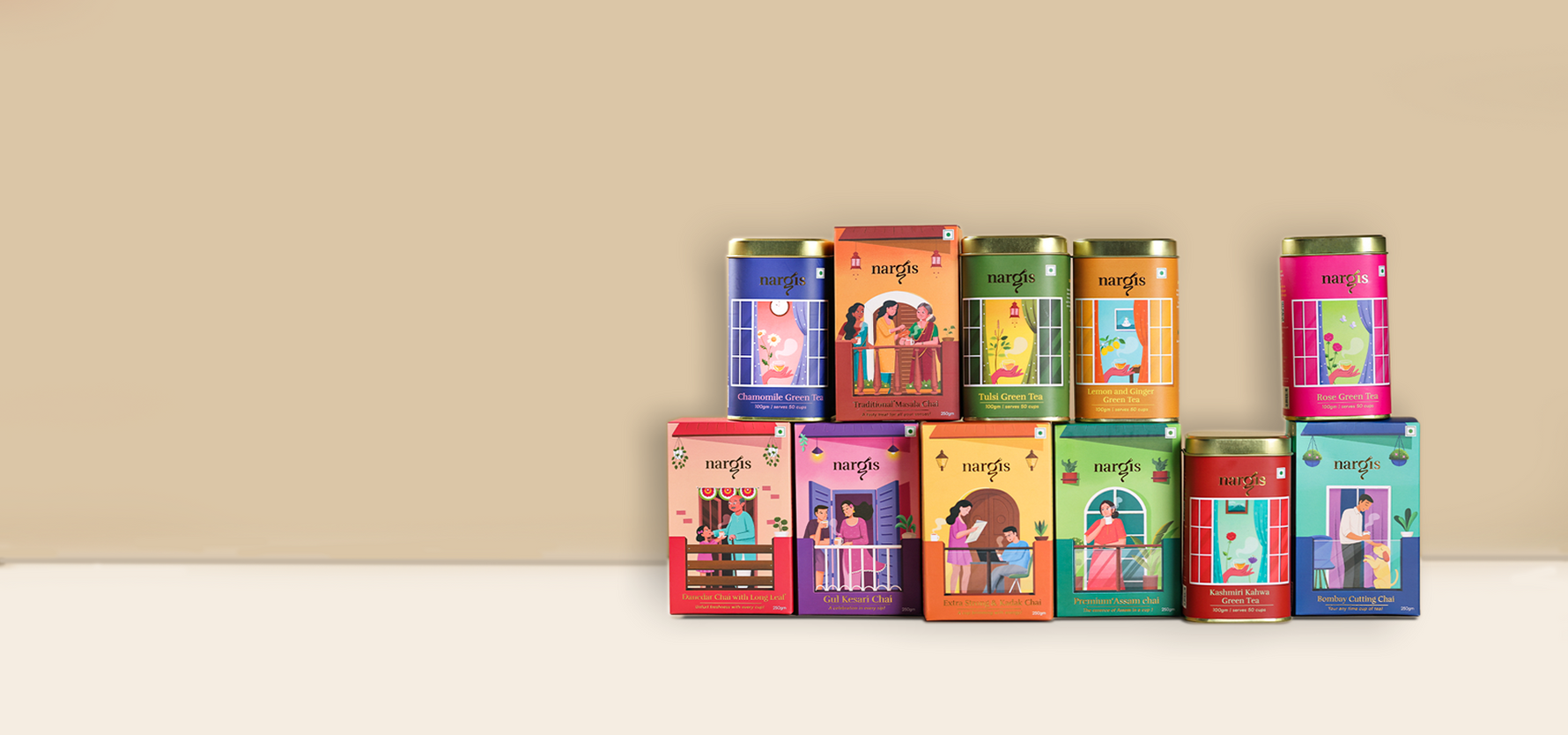 Experience the Joy of everyday chai with us